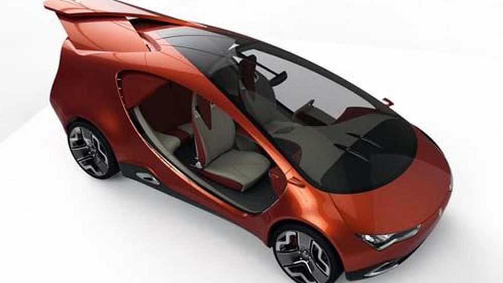 Ë-Auto Ë-Concept รถทรงไข่กับประตูเปิดเก๋ๆ ก็ไป 2011 Frankfurt Motor ...