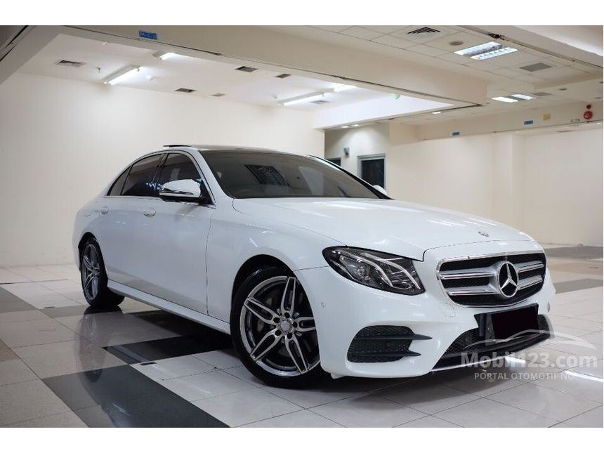 Jual Mobil Mercedes-Benz E300 2018 AMG Line 2.0 di Banten Automatic Sedan Putih Rp 808.080.000 ...