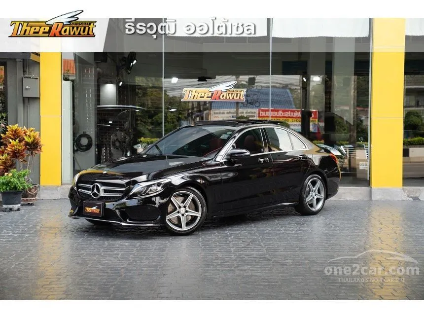 2016 Mercedes-Benz C300 2.1 W205 (ปี 14-22) Blue TEC HYBRID AMG Dynamic ...