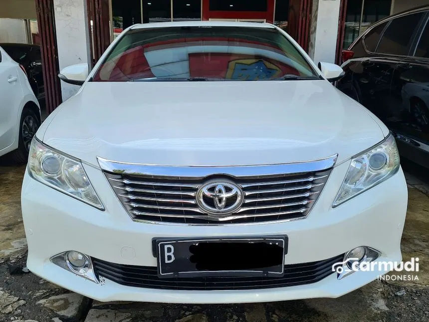 Jual Mobil Toyota Camry 2014 V 2.5 di DKI Jakarta Automatic Sedan Putih ...