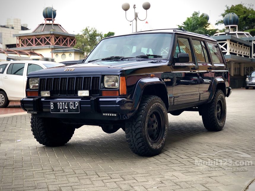 Jual Mobil Jeep Cherokee 1995 4.0 di DKI Jakarta Automatic SUV Biru Rp ...