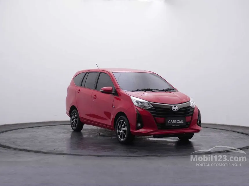 Jual Mobil Toyota Calya 2021 G 1.2 di Jawa Barat Automatic MPV Merah Rp ...
