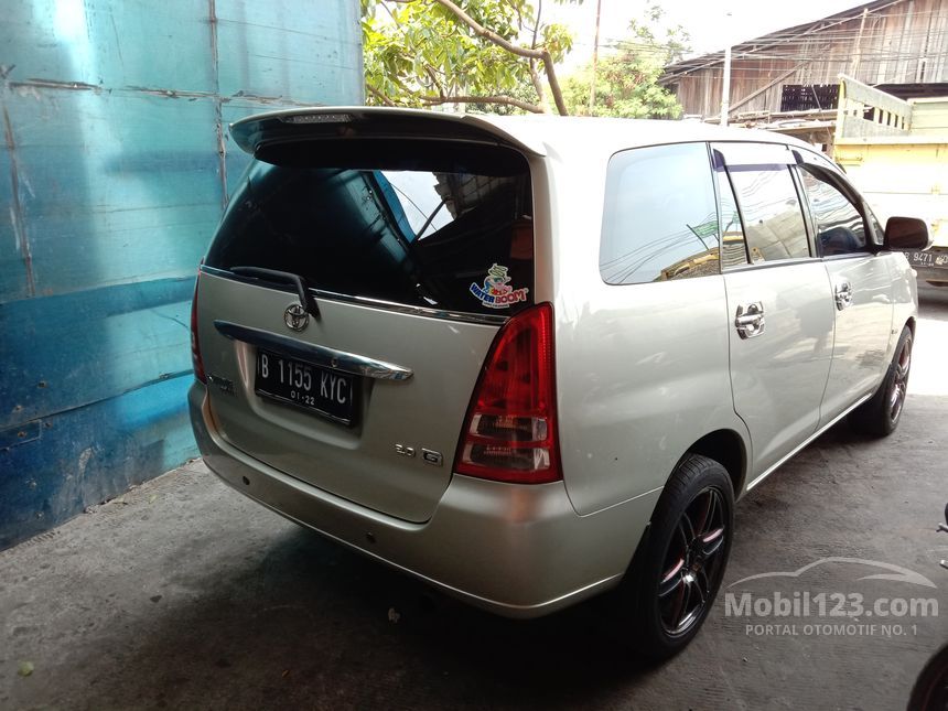 Jual Mobil Toyota Kijang Innova 2005 G 2.0 di Jawa Barat Automatic MPV ...