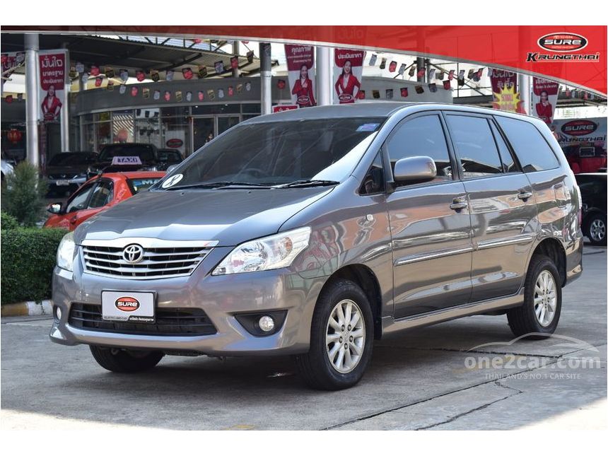 Toyota Innova 2015 G 2.0 in กรุงเทพและปริมณฑล Automatic Wagon สีเทา for ...