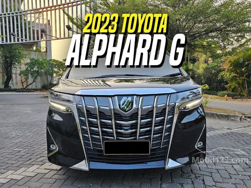 Jual Mobil Toyota Alphard 2023 G 2.5 di DKI Jakarta Automatic MPV Hitam ...