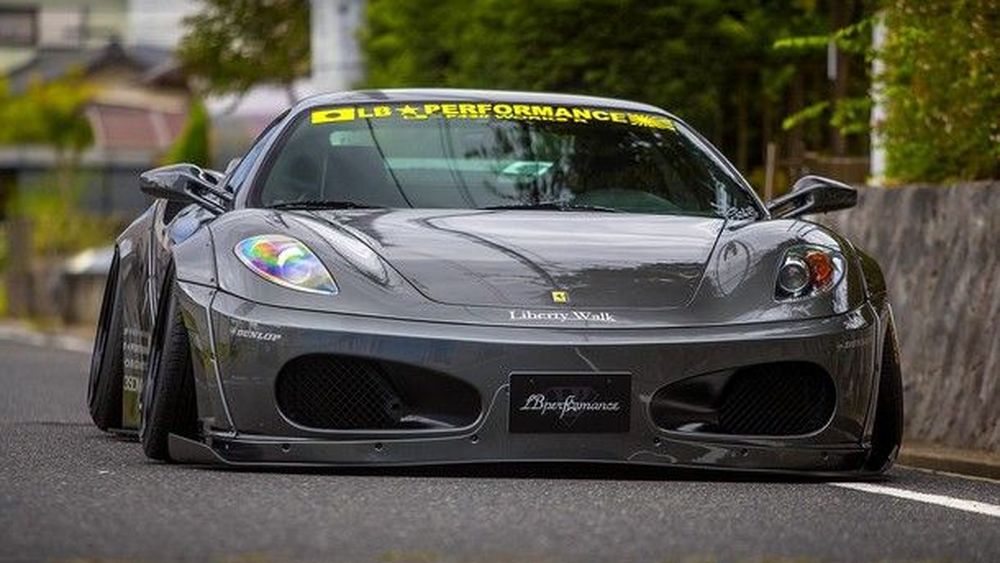 ลงให้สุด !! Ferrari F430 กับชุดแต่ง Liberty Walk Wide-Body Kit ชุดใหม่ ...