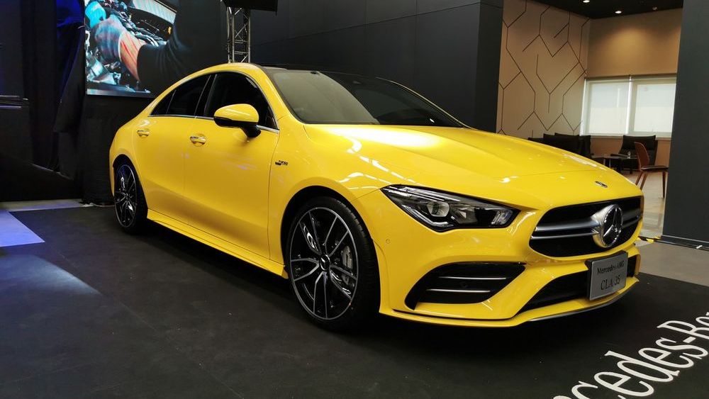 Mercedes-AMG CLA 35 4MATIC พร้อมพลังงาน 306 แรงม้า - รถเปิดตัวใหม่