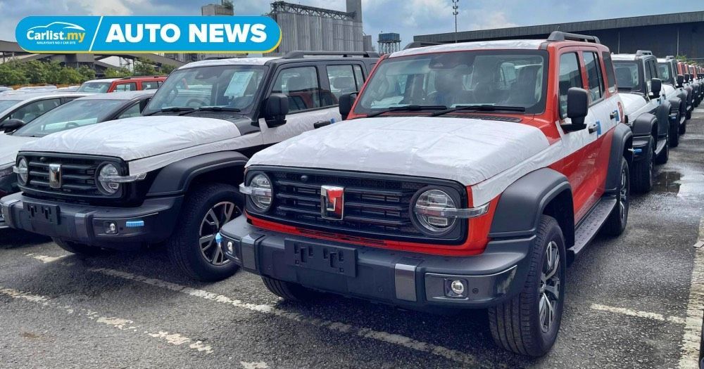 Showroom-ready units of GWM TANK 300 touches down in Malaysia ahead of ...