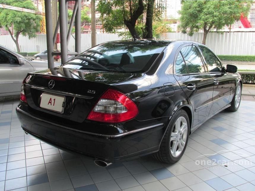 2008 Mercedes-Benz E230 2.5 W211 (ปี 03-09) Avantgarde Sedan AT for ...