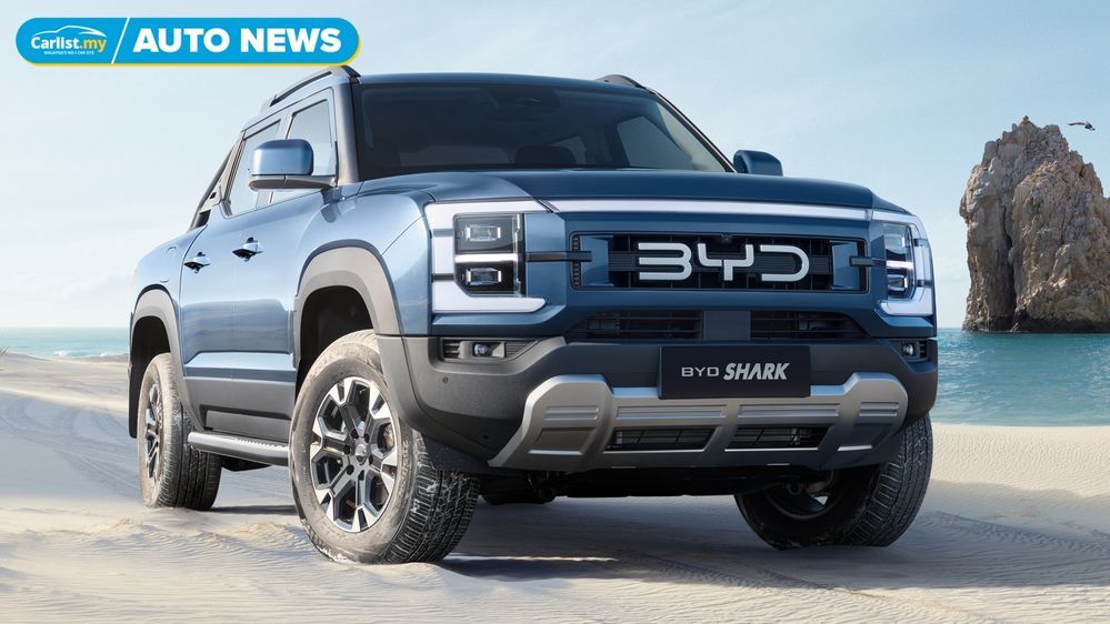 BYD Shark PHEV pick-up teased for Malaysia – 1.5L turbo hybrid with 436 PS, 650 Nm, 100 km EV ...
