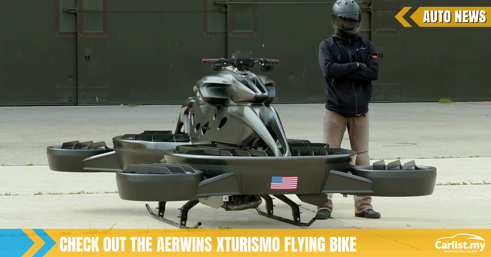 World's First Flying Bike Can Be Yours For RM3.5 Million - Auto News ...