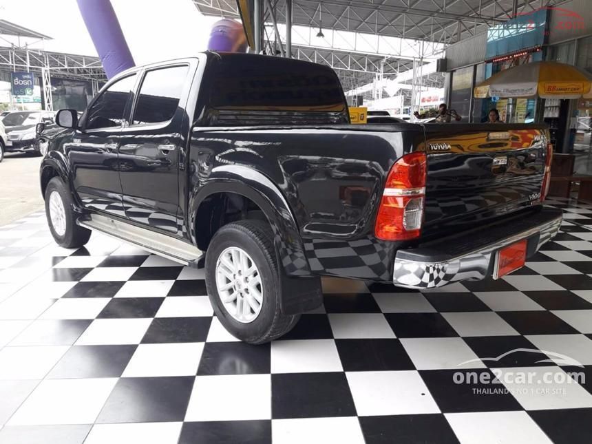 Toyota Hilux Vigo 2011 CHAMP DOUBLE CAB (ปี 11-15) E Prerunner VN Turbo 2.5 เกียร์ธรรมดา สีดำ ...