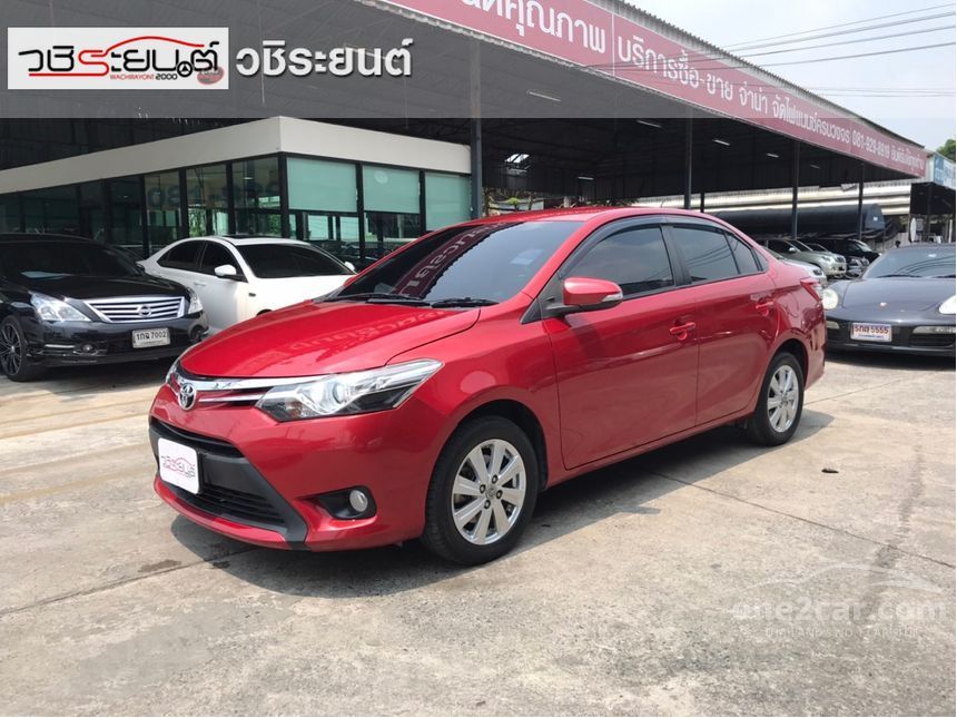 Toyota Vios 2015 G 1.5 in กรุงเทพและปริมณฑล Automatic Sedan สีแดง for ...