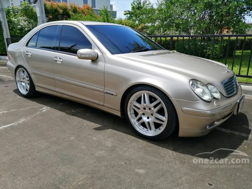 2003 Mercedes-Benz C200 Kompressor 2.0 W203 (ปี 01-07) Elegance Sedan ...