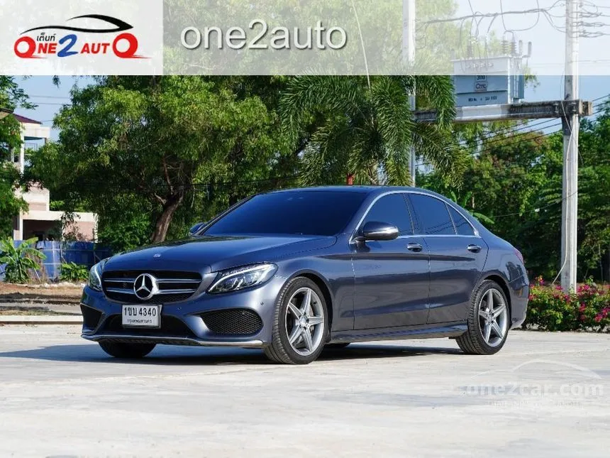2016 Mercedes-Benz C300 2.1 W205 (ปี 14-22) Blue TEC HYBRID AMG Dynamic ...