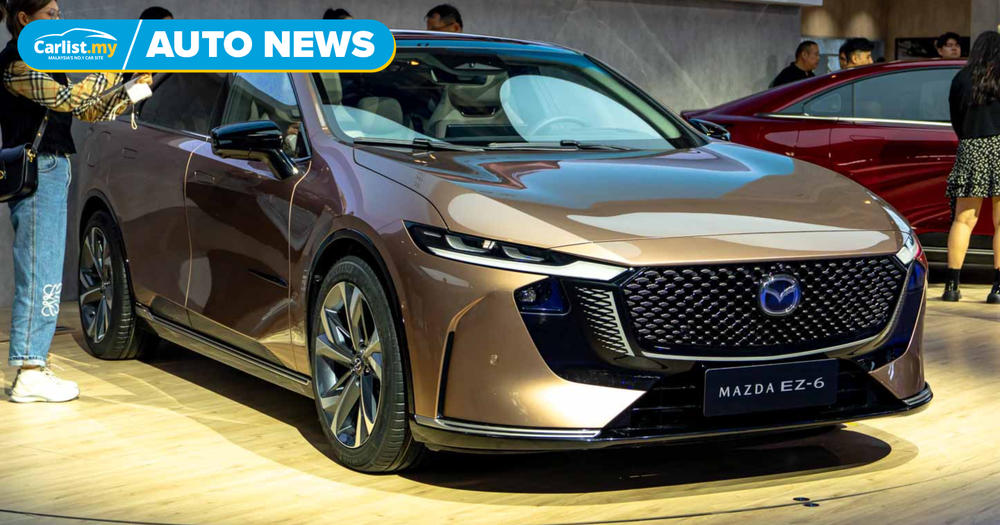 2025 Mazda EZ-6 sees first launch in China, starting at RM85k with RHD ...