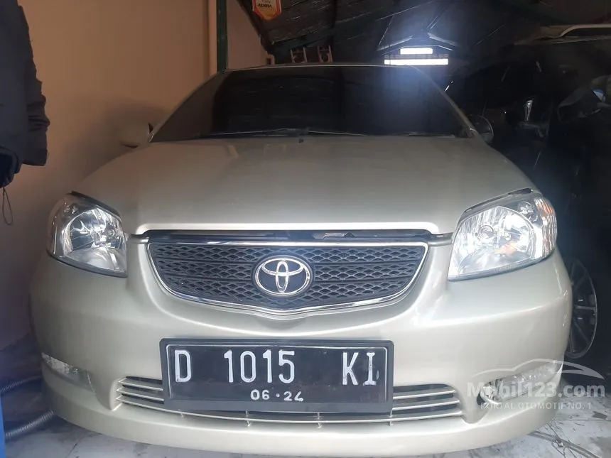 Jual Mobil Toyota Vios 2003 G 1.5 di Jawa Barat Automatic Sedan Kuning ...