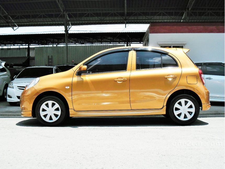 Nissan March 2010 EL 1.2 in กรุงเทพและปริมณฑล Automatic Hatchback สีส้ม ...