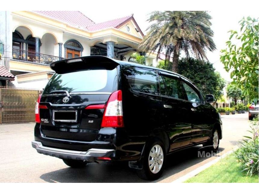 Jual Mobil Toyota Kijang Innova 2014 G 2.0 di DKI Jakarta Manual MPV ...