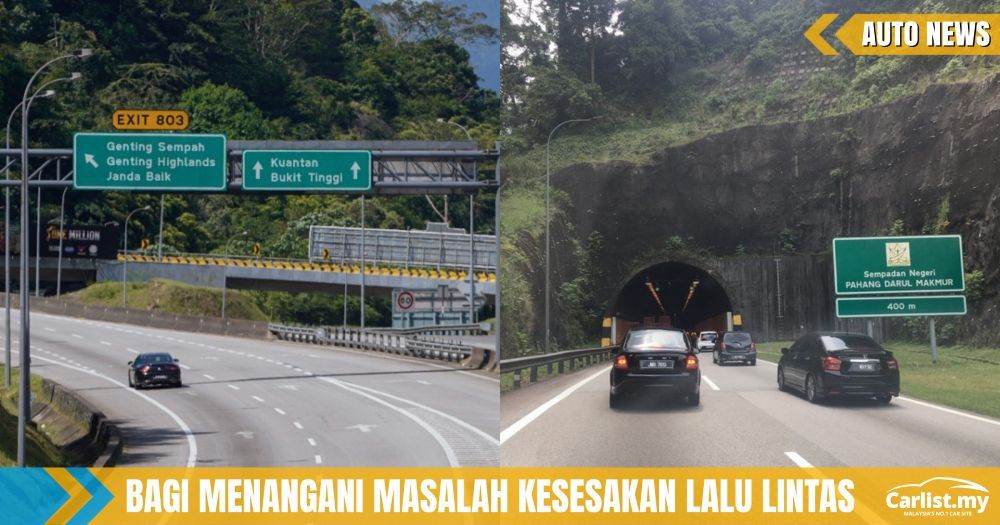Lebuhraya Karak: Lorong Tambahan, Terowong Baharu Genting Sempah Bakal ...