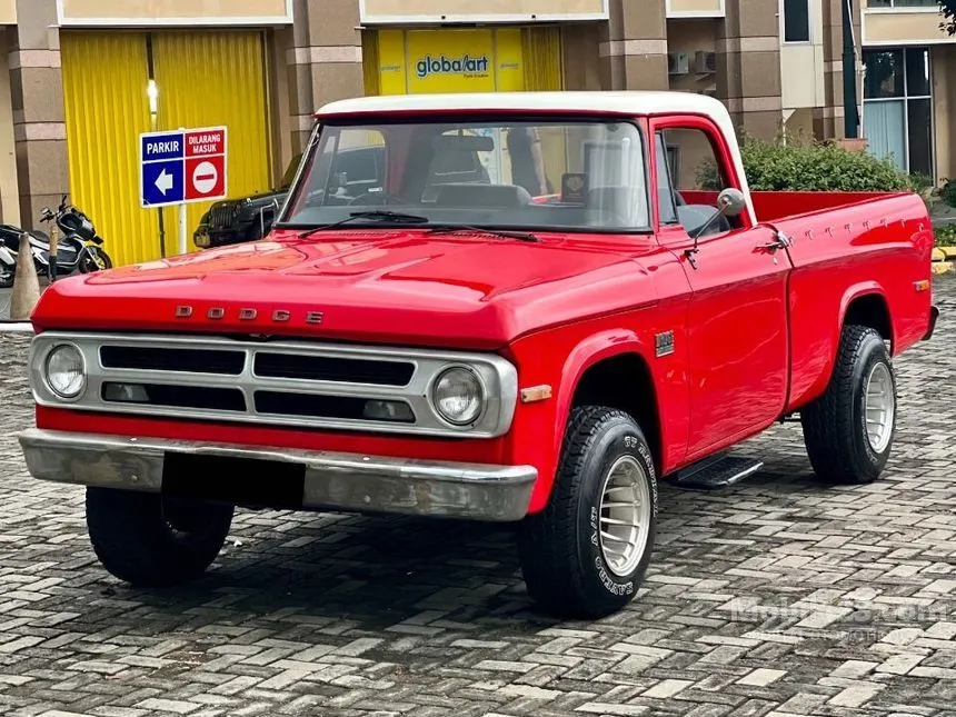 Jual Mobil Dodge D-100 1973 3.8 di DKI Jakarta Manual Pick Up Merah Rp ...