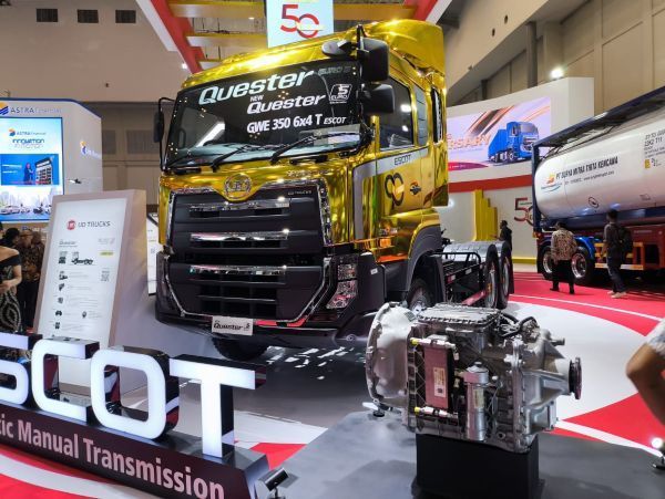 UD Trucks Luncurkan Quester 350 ESCOT Euro 5 di GIIAS 2025, Rayakan 90 ...