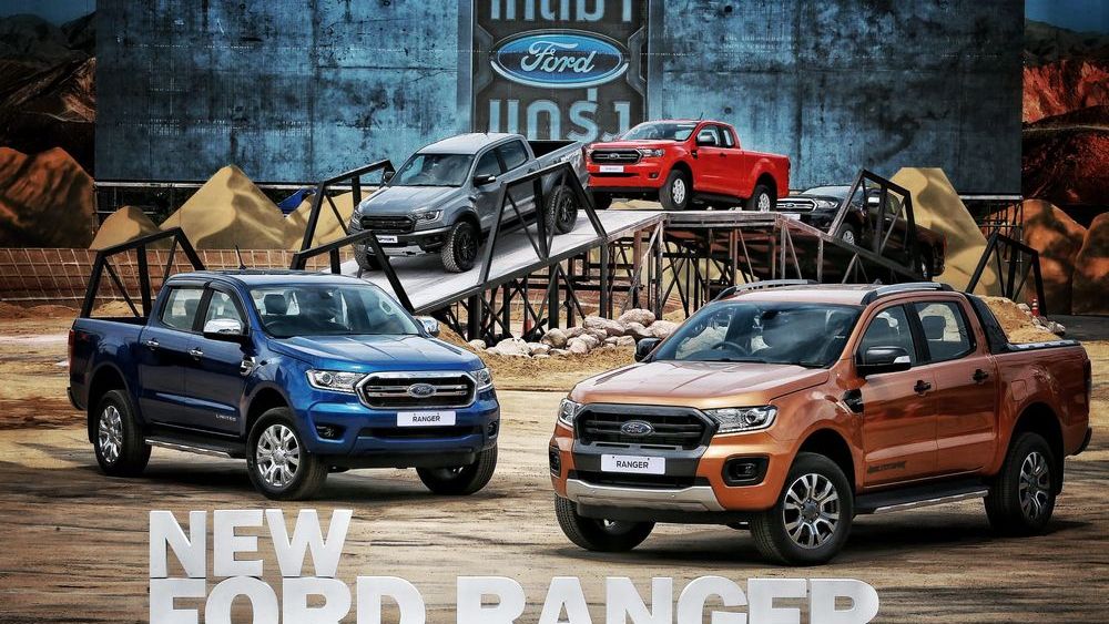 [new ford ranger 2018] เปิดตัวรุ่นย่อยกว่า 20 รุ่น - รถเปิดตัวใหม่