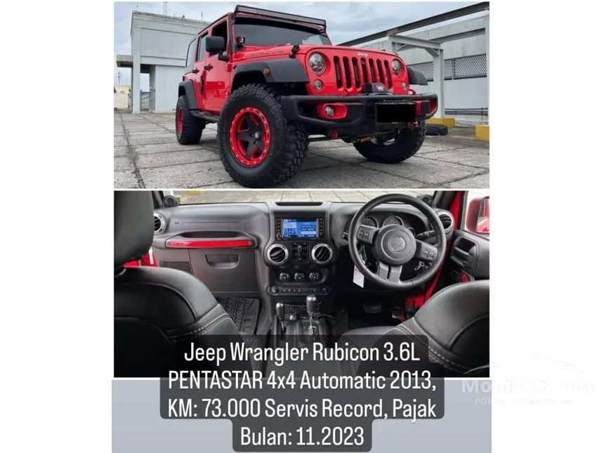 Jual Mobil Jeep Wrangler 2013 Rubicon 3.6 di DKI Jakarta Automatic SUV ...