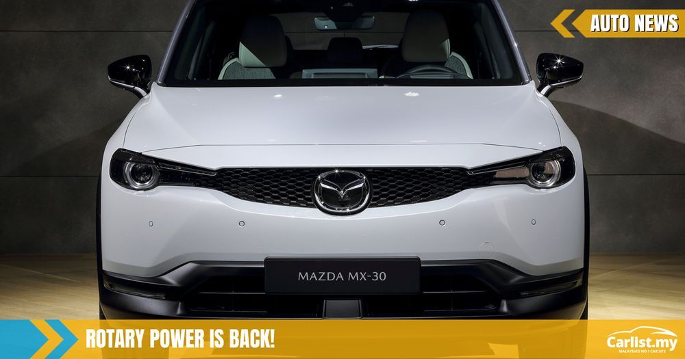 Mazda will debut their MX-30 with a rotary engine next year - It's ...
