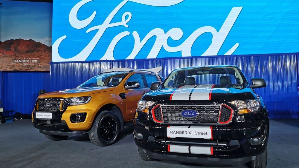 Ford Ranger 2021 ไมเนอร์เชนจ์ ปรับหน้า เพิ่มออฟชั่น - รถเปิดตัวใหม่
