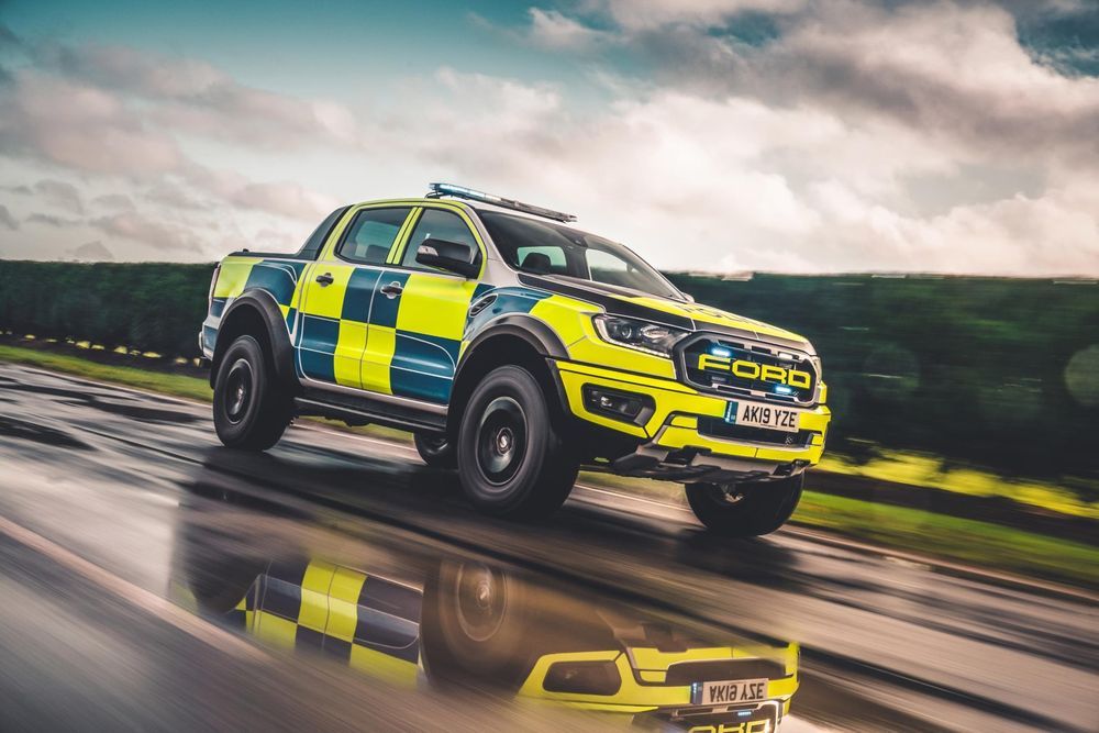 UK Police Fleet Expanded With Ford Ranger Raptor And Focus ST Estate ...