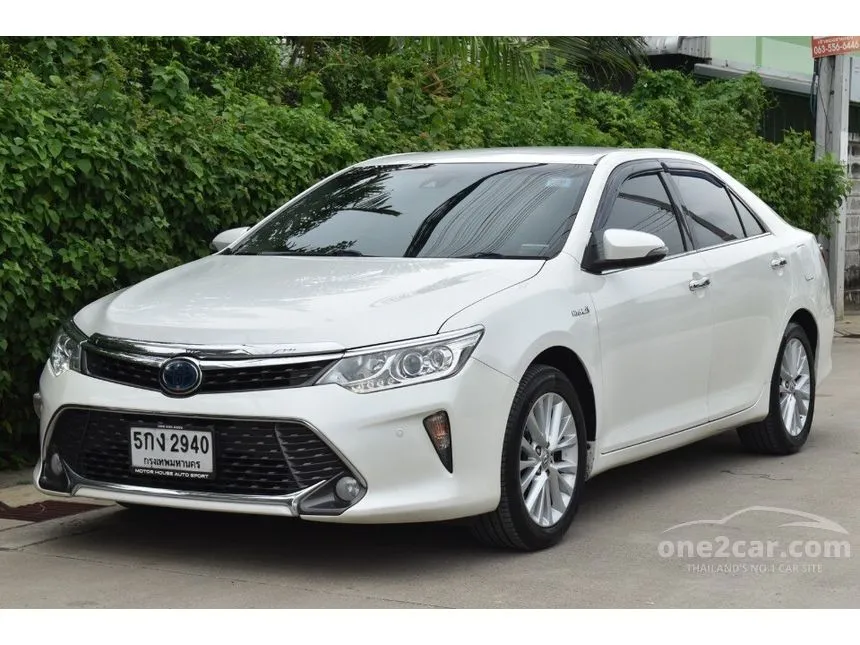 2016 Toyota Camry 2.5 (ปี 12-18) Hybrid Premium Sedan มือสอง One2car