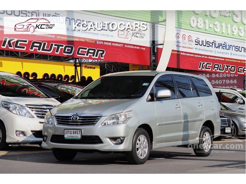 Toyota Innova 2013 G 2.0 in กรุงเทพและปริมณฑล Automatic Wagon สีเงิน ...