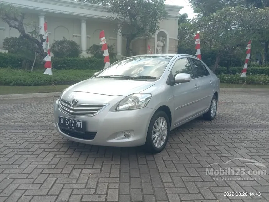 Jual Mobil Toyota Vios 2012 G 1.5 di Banten Manual Sedan Silver Rp 105. ...