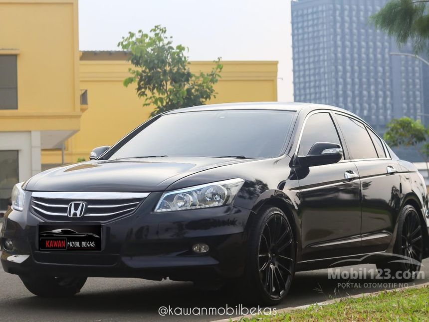 Jual Mobil Honda Accord 2012 VTi-L 2.4 di Banten Automatic Sedan Hitam ...