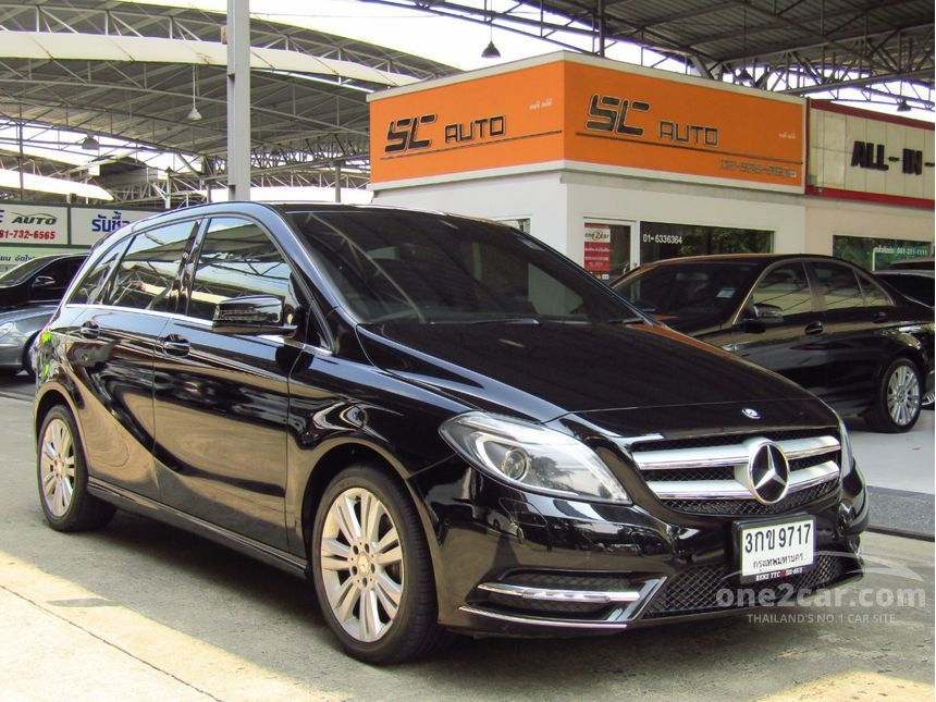 Mercedes-Benz B180 2014 W246 (ปี 11-16) Sports 1.6 เกียร์อัตโนมัติ สีดำ ...