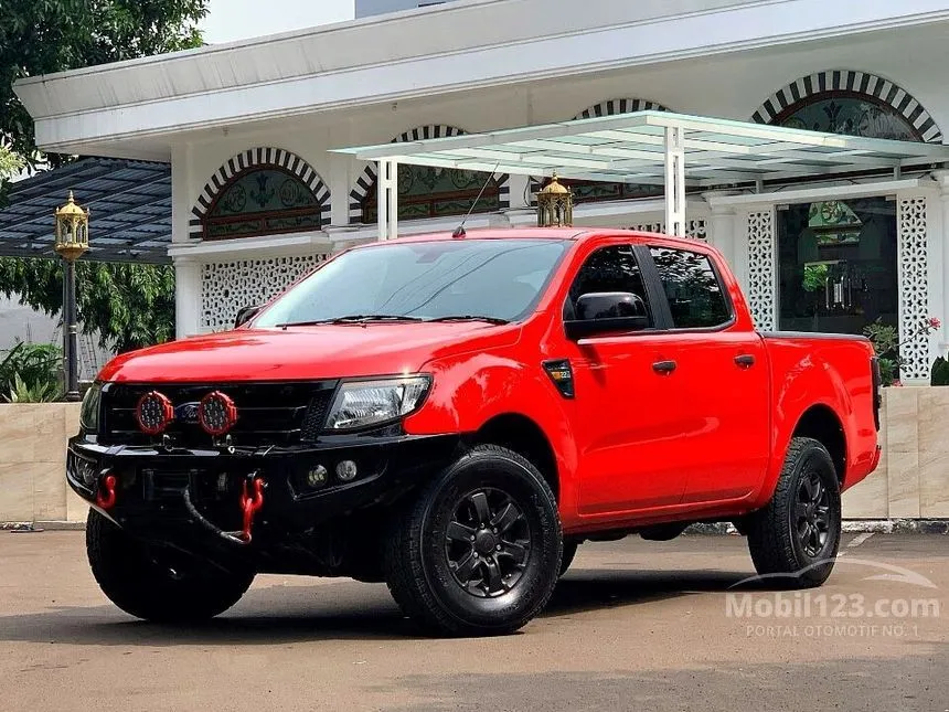 Jual Mobil Ford Ranger 2013 XLS+ 2.2 di Jawa Barat Manual Pick-up Merah ...