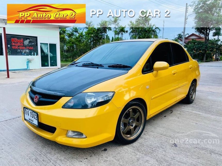 Honda City 2006 ZX (ปี 05-07) ZX V VTEC 1.5 เกียร์ธรรมดา สีเหลือง ...