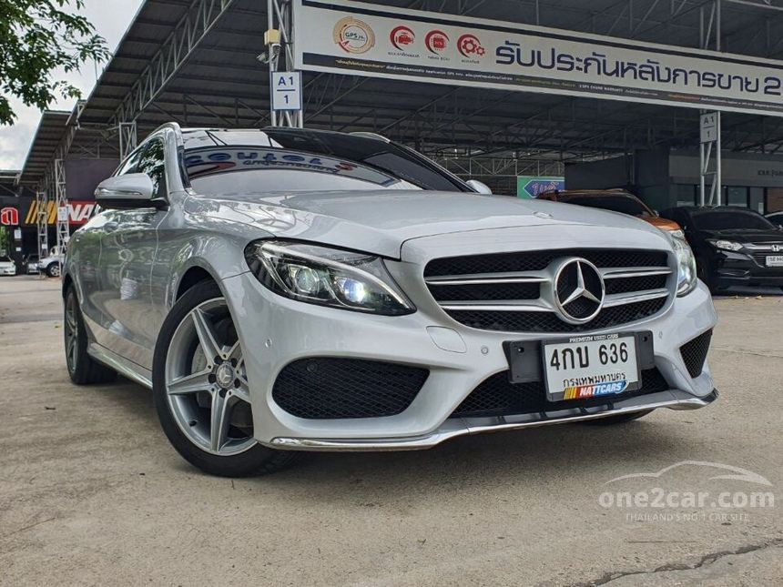 Mercedes-Benz C300 2015 Blue TEC HYBRID AMG Dynamic 2.1 in กรุงเทพและ ...