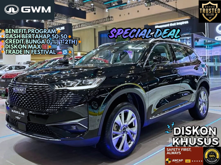 Jual Mobil GWM Haval H6 2024 HEV 1.5 di DKI Jakarta Automatic SUV Hitam ...