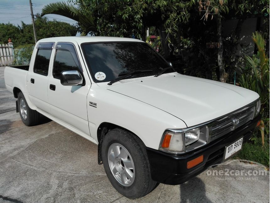 Toyota Hilux Mighty-X 1993 DOUBLE CAB GL 2.4 เกียร์ธรรมดา สีขาว ...