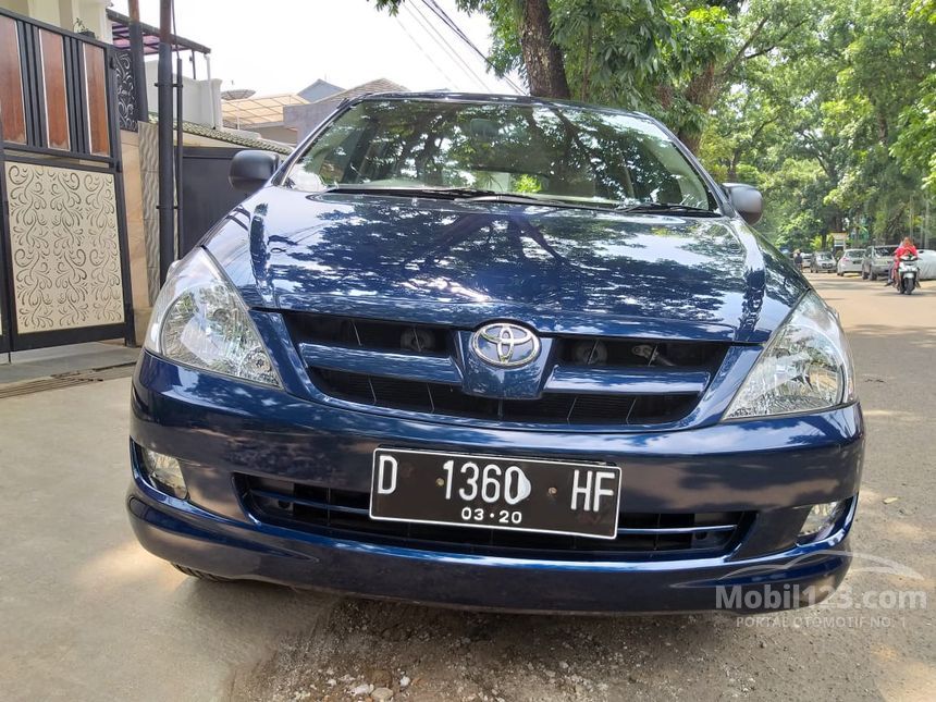 Jual Mobil Toyota Kijang Innova 2005 G 2.0 di Jawa Barat Manual MPV ...