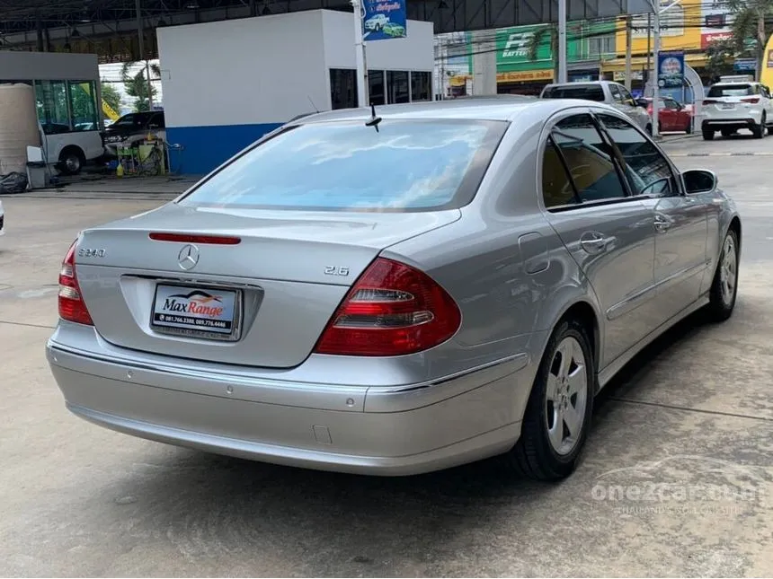 2004 Mercedes-Benz E240 2.6 W211 (ปี 03-09) Avantgarde Sedan AT for ...
