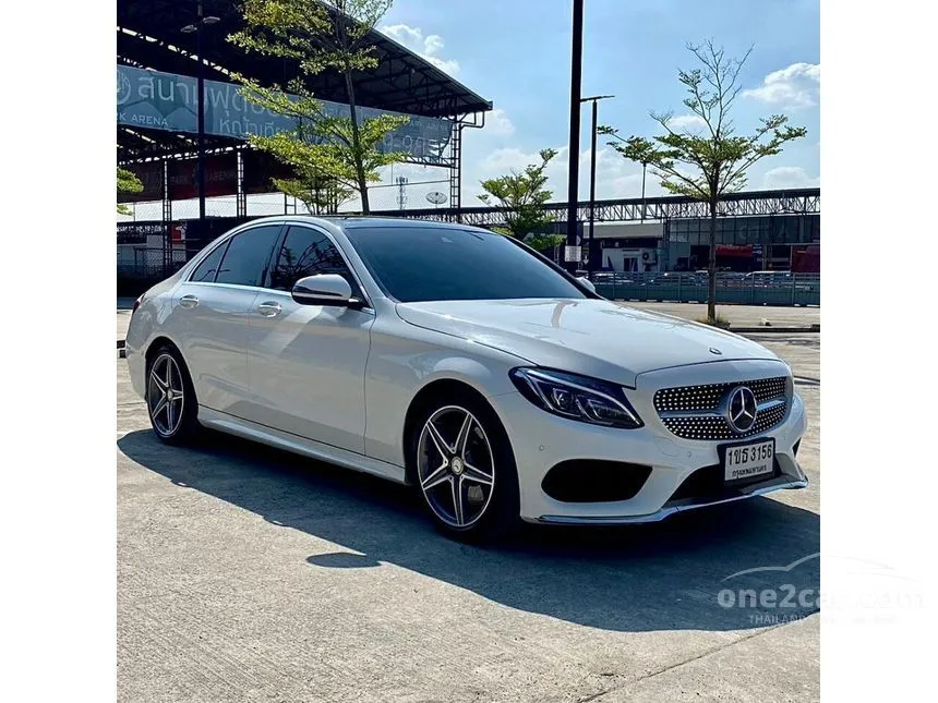 2016 Mercedes-Benz C300 2.1 W205 (ปี 14-22) Blue TEC HYBRID AMG Dynamic ...