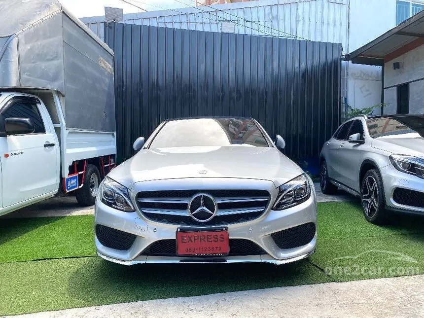 2016 Mercedes-Benz C300 2.1 W205 (ปี 14-22) Blue TEC HYBRID AMG Dynamic ...