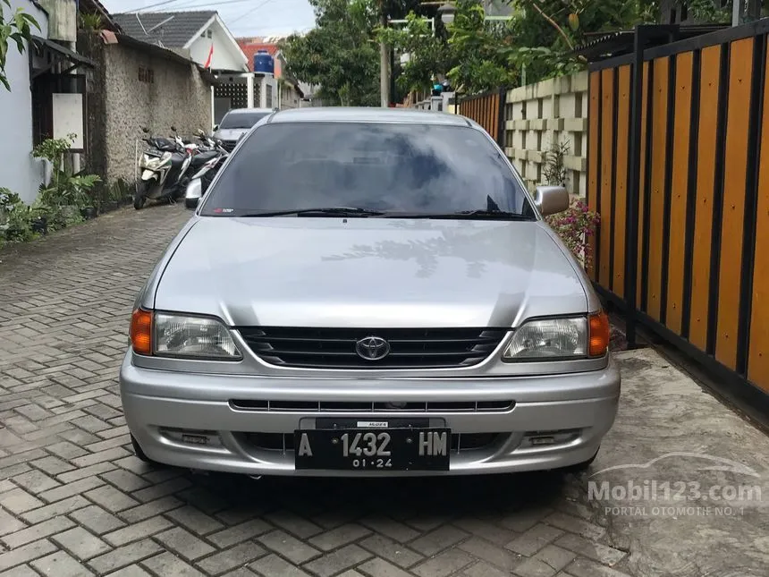 Jual Mobil Toyota Soluna 2000 GLi 1.5 di Banten Manual Sedan Silver Rp ...
