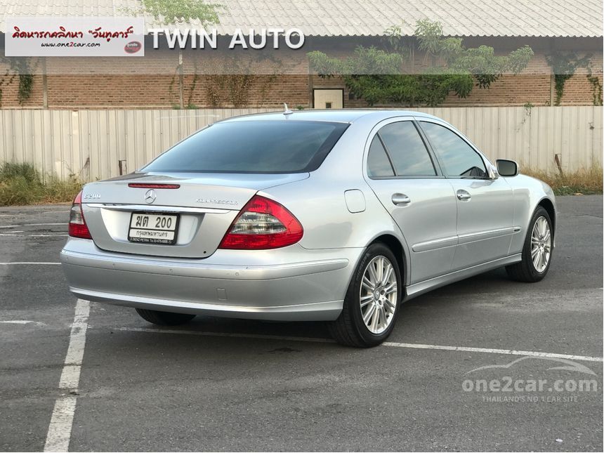 Mercedes-Benz E200 Kompressor 2007 W211 (ปี 03-09) Elegance 1.8 เกียร์ ...