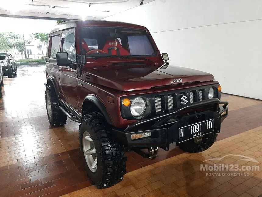 Jual Mobil Suzuki Jimny 1985 4x4 1.0 di Jawa Timur Manual Jeep Merah Rp ...