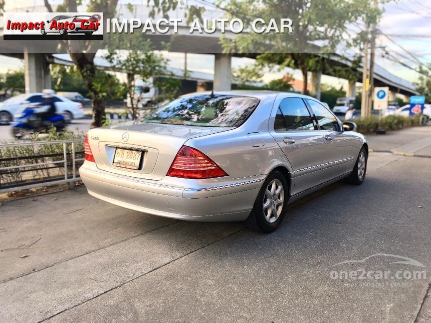 Mercedes-Benz S280 2004 2.8 in กรุงเทพและปริมณฑล Automatic Sedan สีเงิน for 428,000 Baht ...