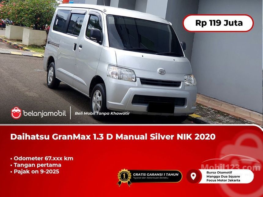 Jual Mobil Daihatsu Gran Max 2020 Mini Bus D 1.3 di DKI Jakarta Manual ...